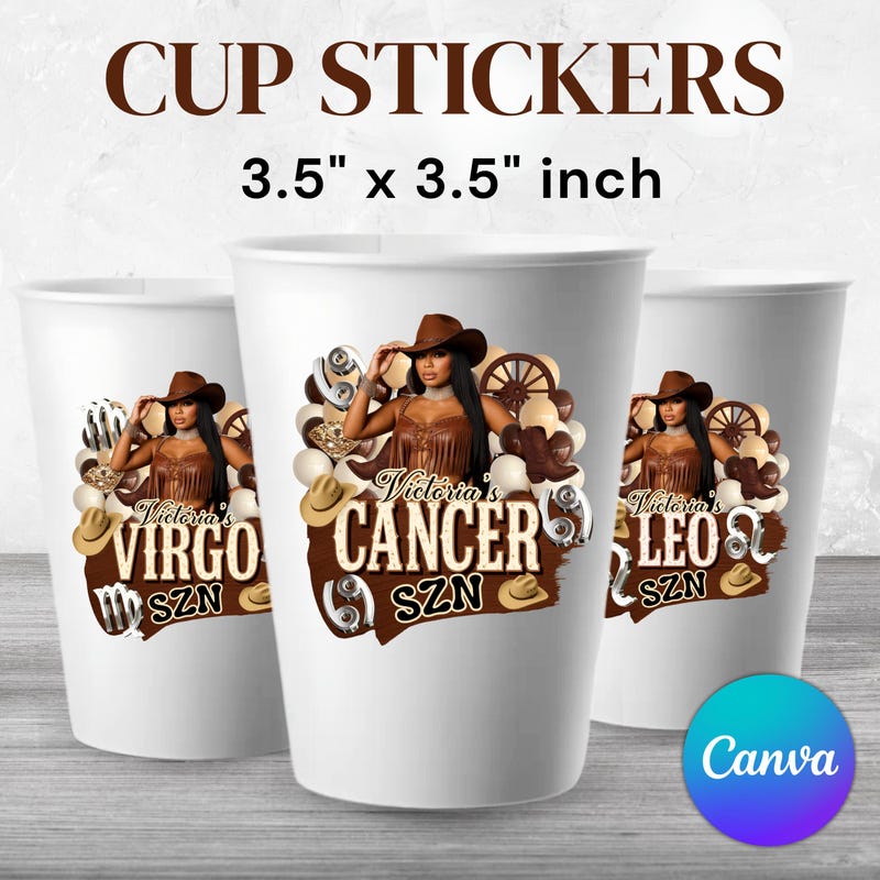 Western Stickers - Etsy