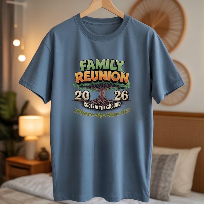Family Reunion Tree 2026 Png, Where the Fam At? Family Reunion 2026 ...