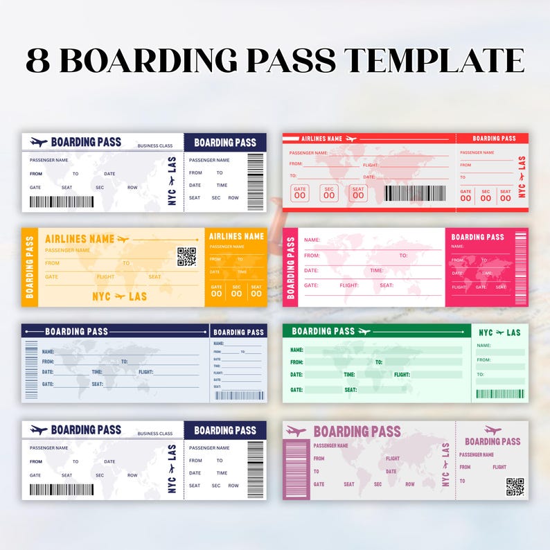Editable Us Passports for Kids, Printable Passport for Kid for Playing ...