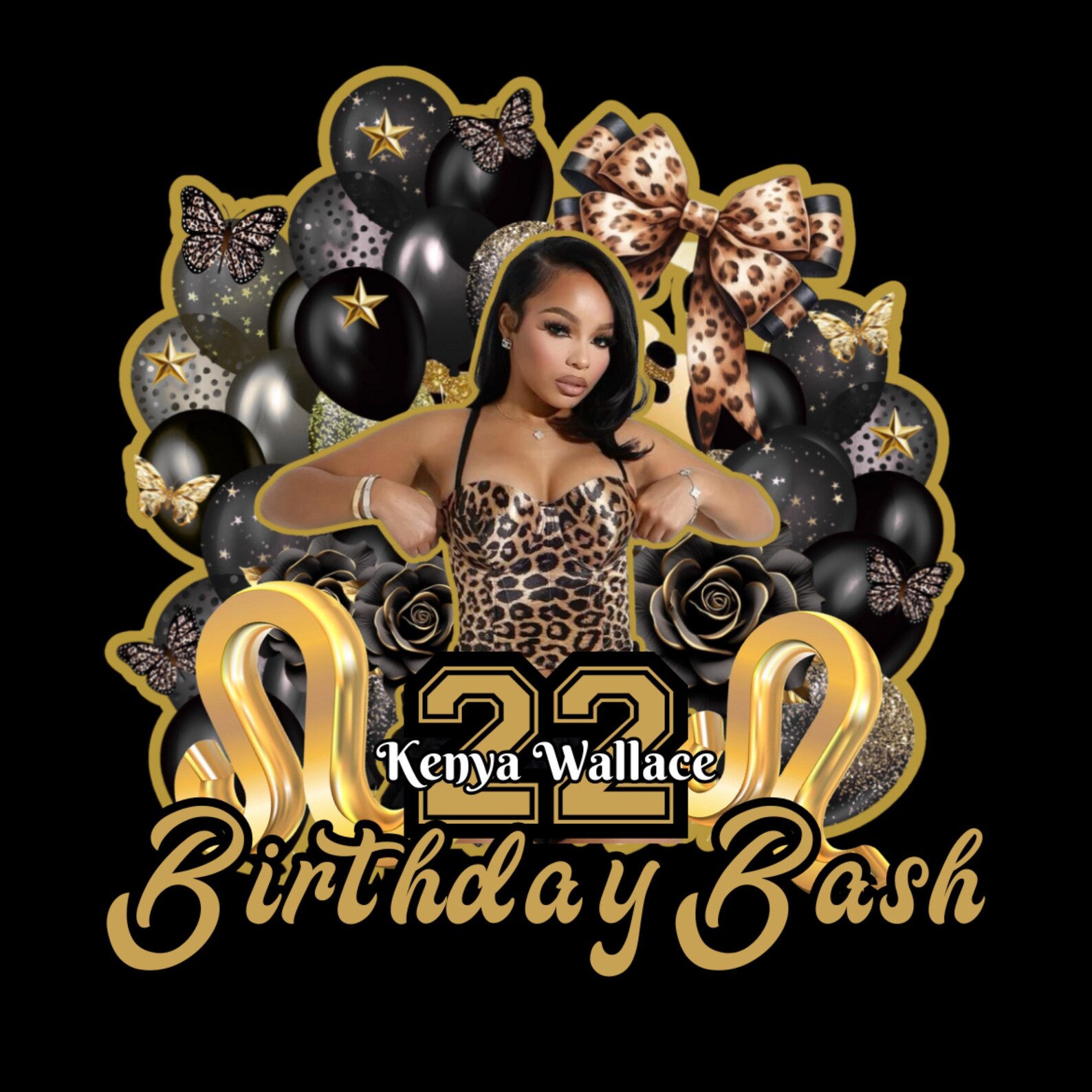 Editable Party Cup Birthday Canva Template, Shot Glass Label,party ...