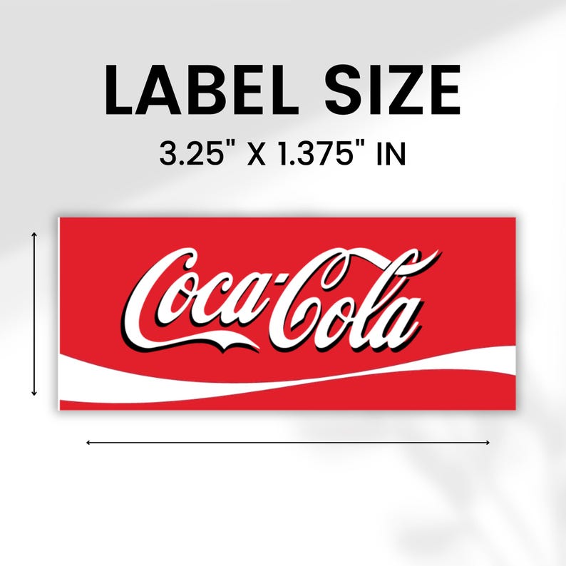 40 Drink Machine Labels Vending Machine Label, High Quality Labels ...