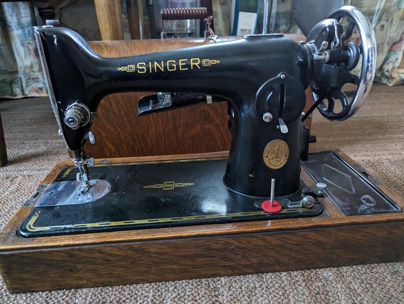 Vintage Singer 201K Sewing Machine - Etsy