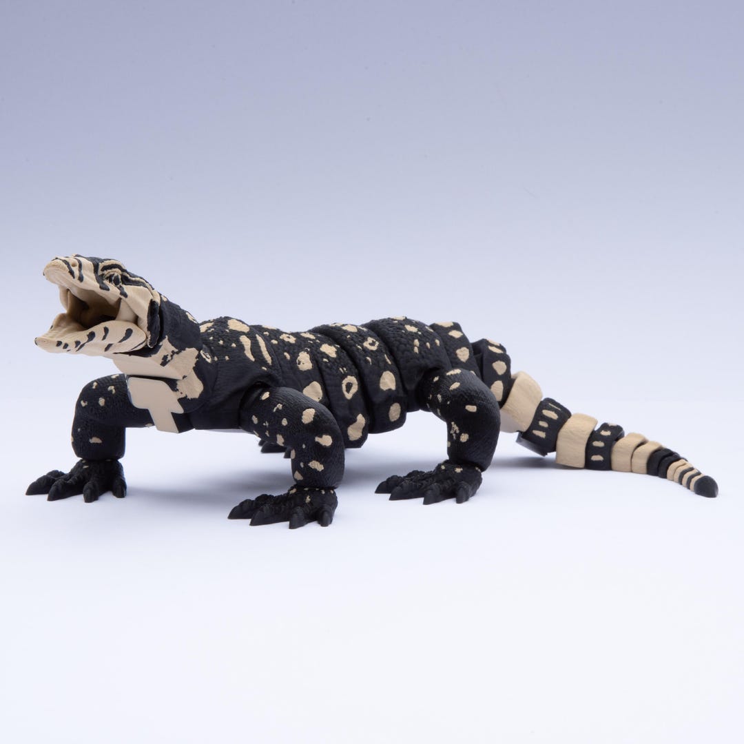 Goanna With Full Articulation, Flexible Reptile, Australian Animals ...