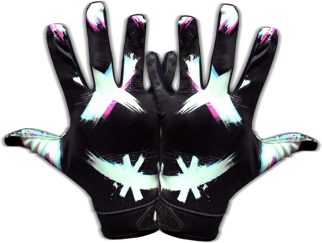 Jester Cross Football Gloves – Elite Grip, Adult & Youth Sizes - Etsy