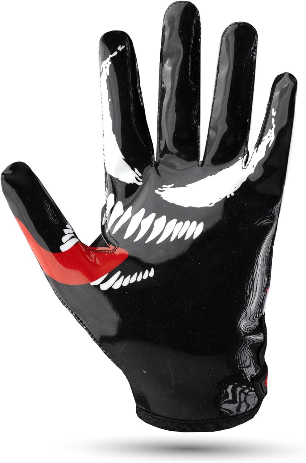 Villain Football Gloves – Pro Grip Receiver Gear - Etsy