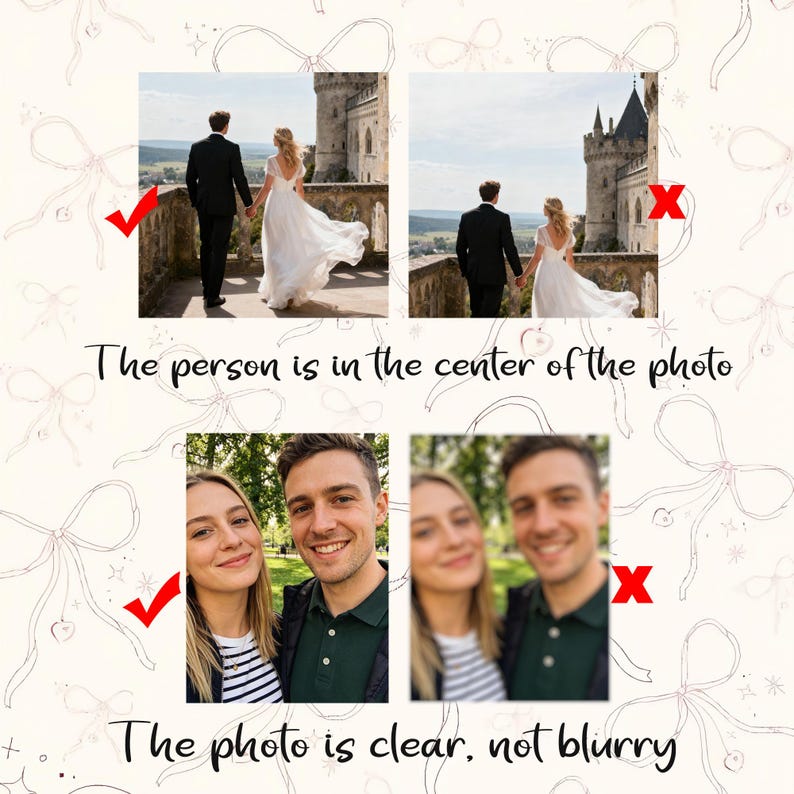 Custom Wedding Photo Night Light for Room, Photo LED Lamp, Personalized ...