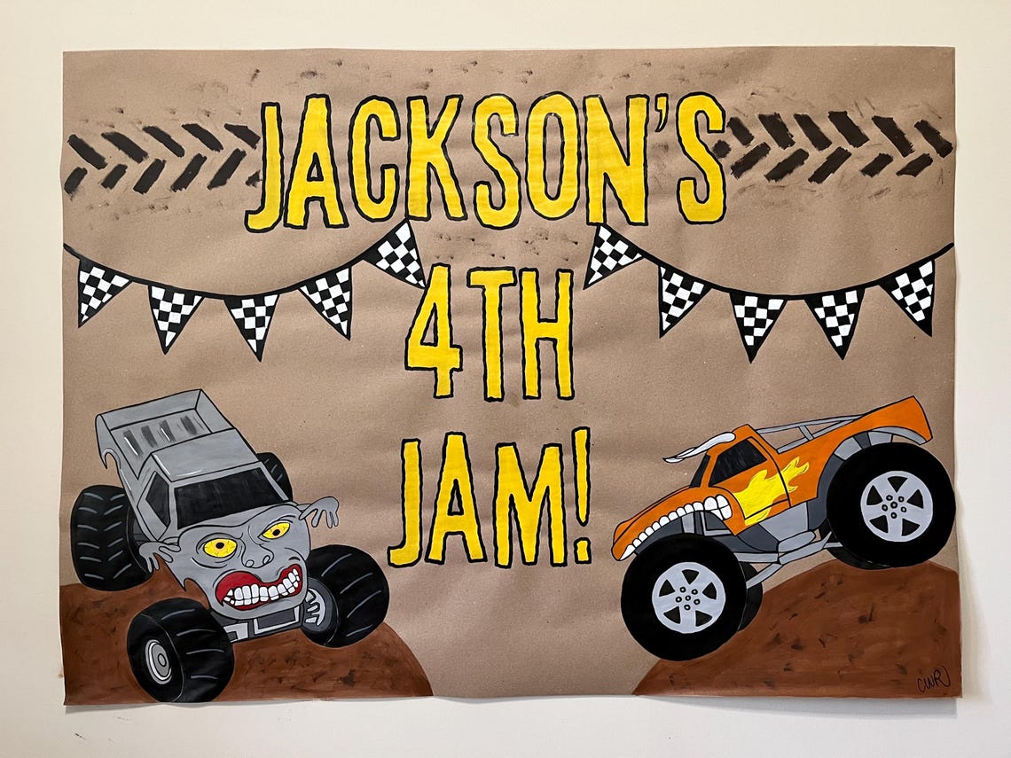 Hand Painted Paper Banners - Etsy