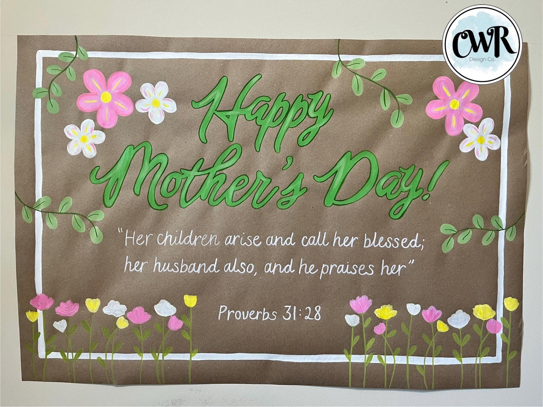 Hand Painted Paper Banners - Etsy