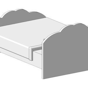 Bed 3D Print File (STL) - Etsy