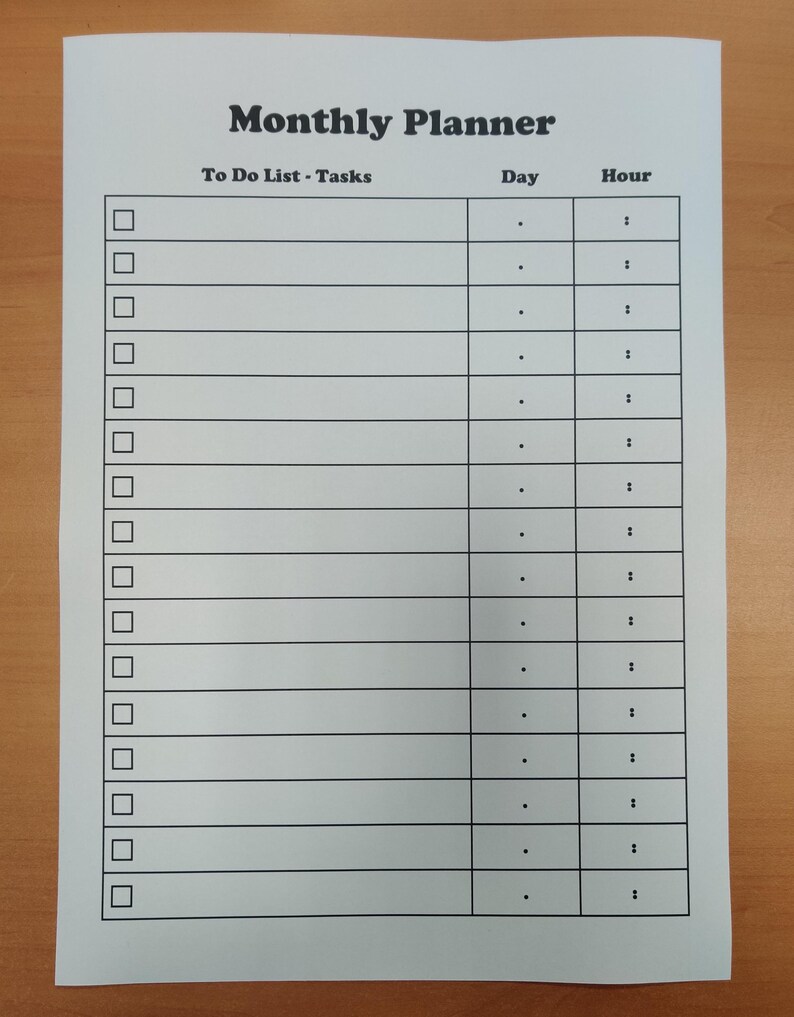 Maandkalender en planner december 2025, minimalistische afdrukbare pdf ...