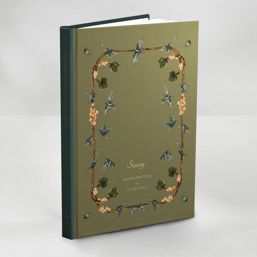 Sage Green Personalized Elegant Green Hardcover Notebook, Blank Journal ...