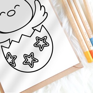 Easter Printable Egg Hunt Coloring Book | 30 Pages | Cute Design ...