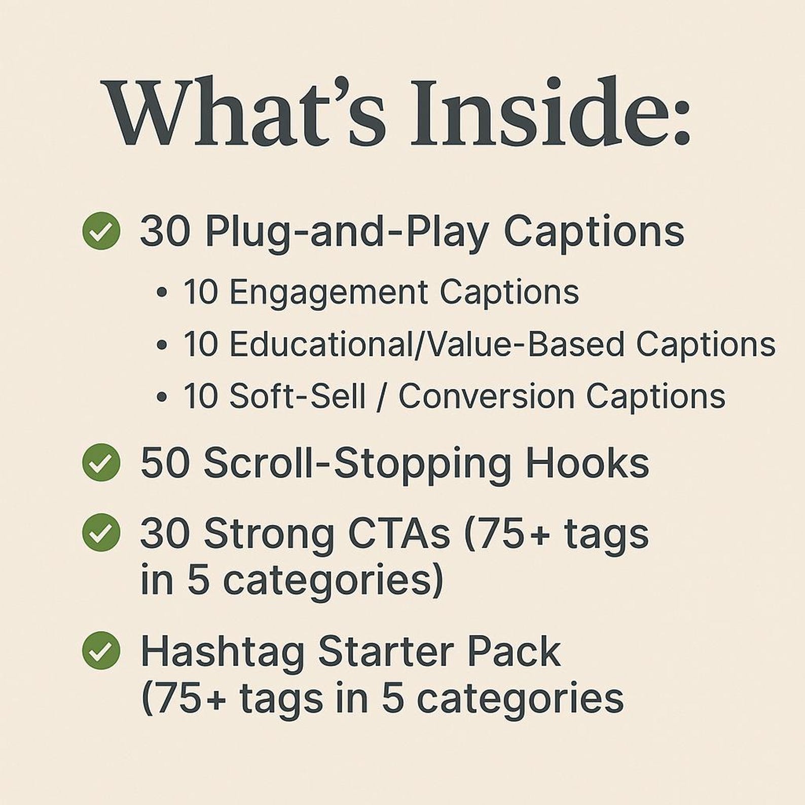 Coach Social Media Captions | 30 Coaching Posts + Hooks, Ctas ...