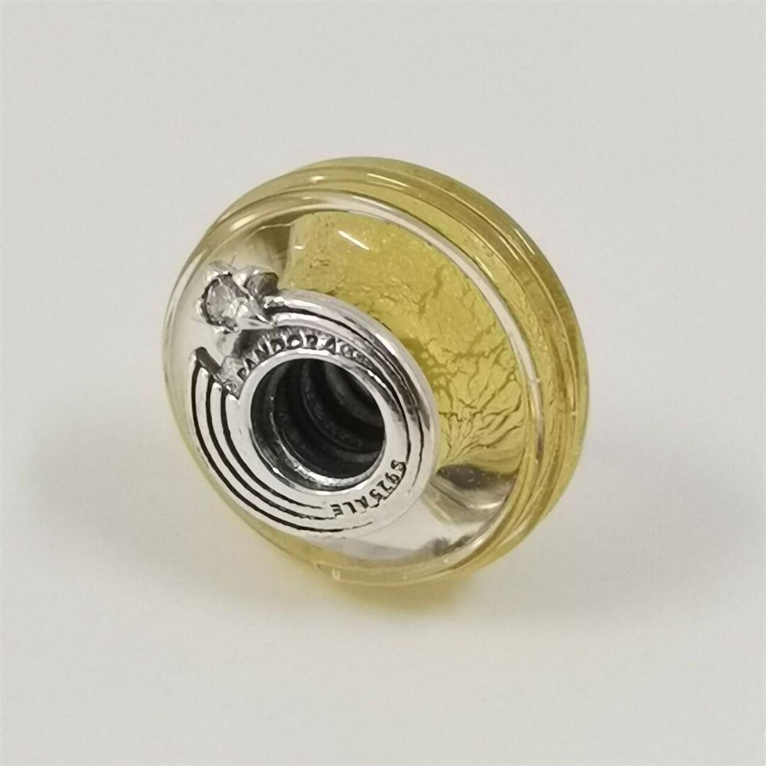 Pandora Shooting Star Grooved Murano Glass Charm - Etsy