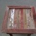 Red Scrap End Table - Etsy