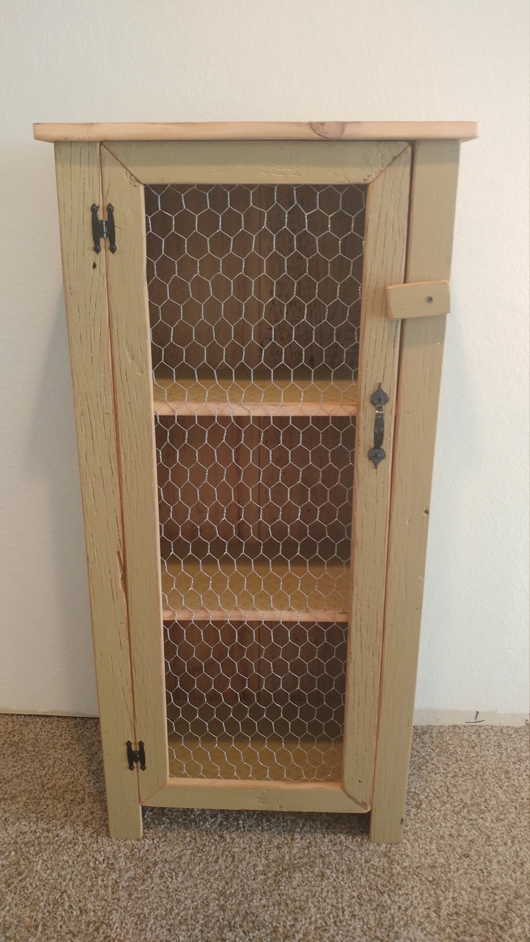 Chicken wire glass cabinet doors store