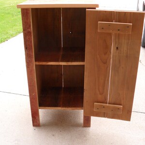 Red Small Square Cabinet - Etsy