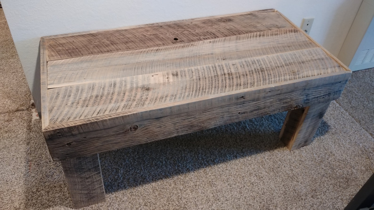 Reclaimed Barn Wood Coffee Table - Etsy