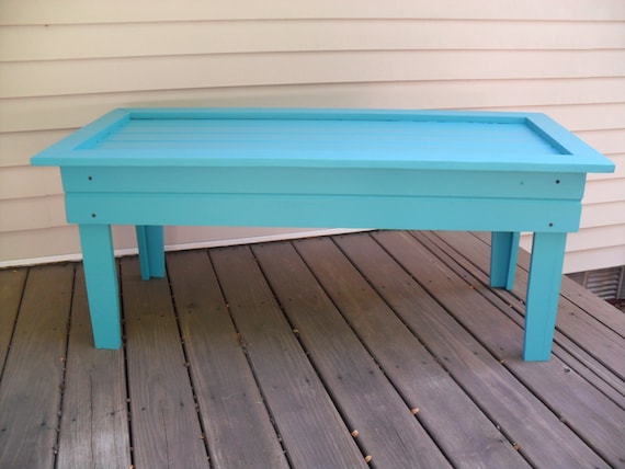 Robin Egg Blue Coffee Table - Etsy