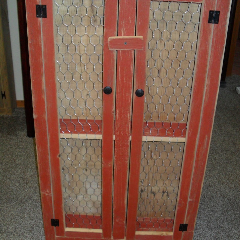 Chicken Wire Cabinet - Etsy