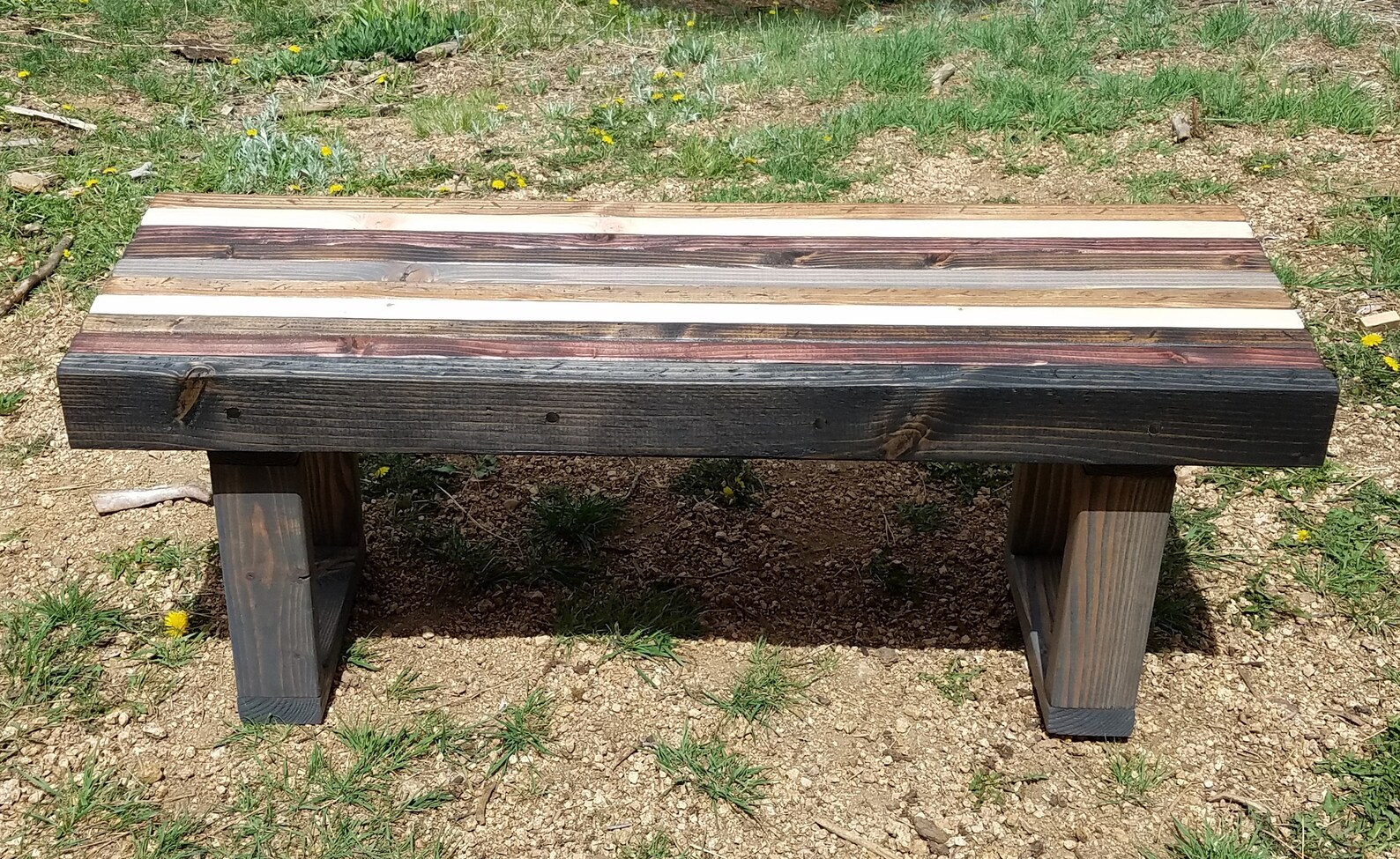 Rustic Wood Bench/coffee Table - Etsy