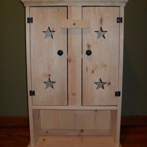 Pinewood Star Cabinet - Etsy