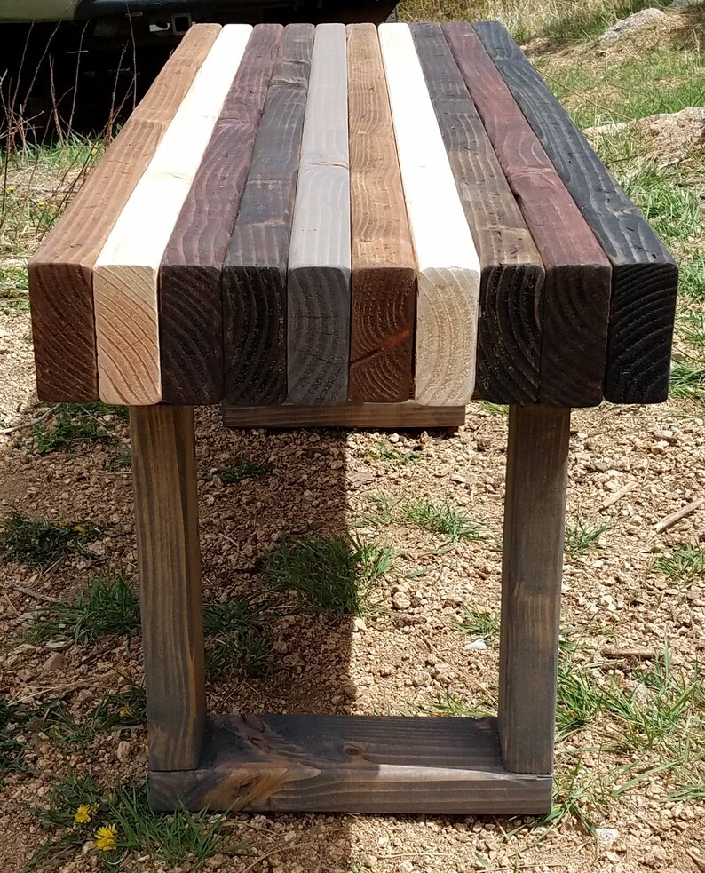 Rustic Wood Bench/coffee Table - Etsy