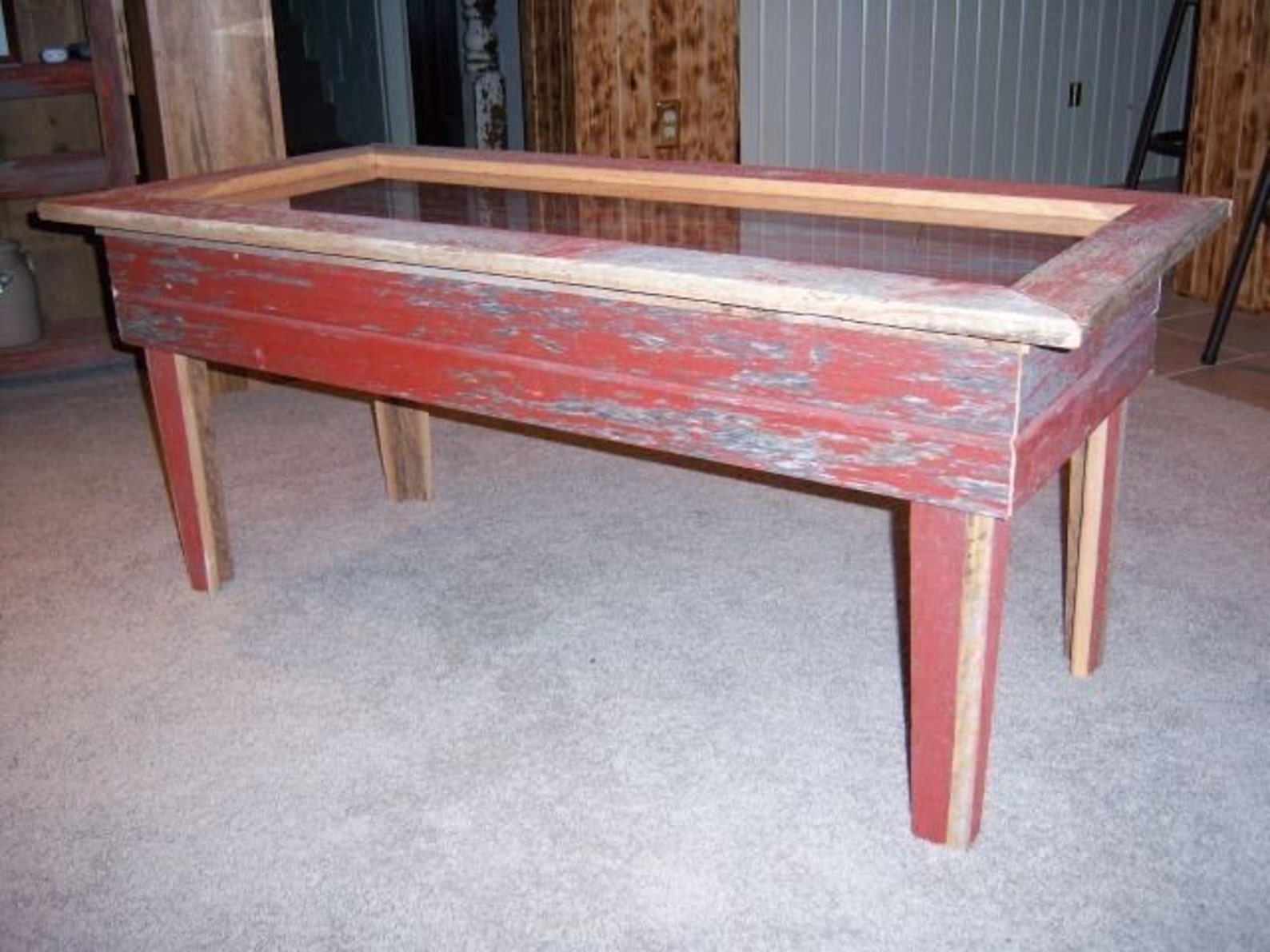 Rustic Barn Board Coffee Table - Etsy