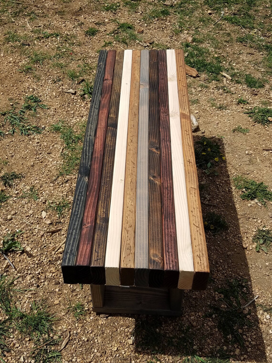 Rustic Wood Bench/coffee Table - Etsy