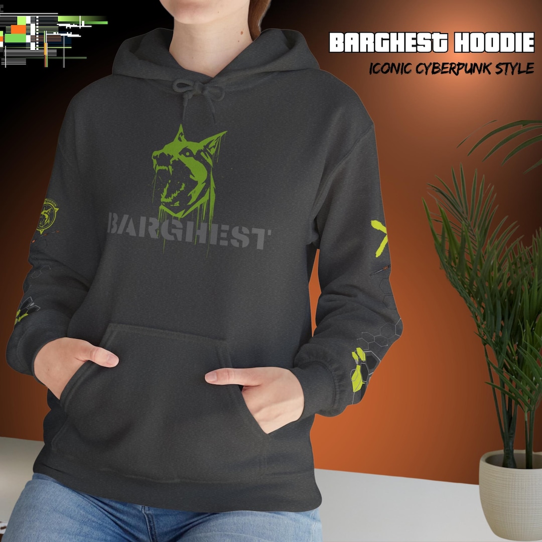 Cyberpunk 2077: Barghest Hoodie / Edgerunners Heavy Blend / Futuristic ...