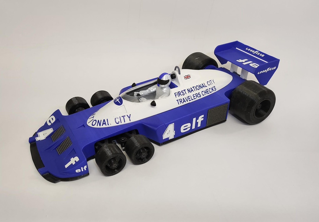 Formula 1 Tyrell P34 ELF 4 - 1977 - Etsy