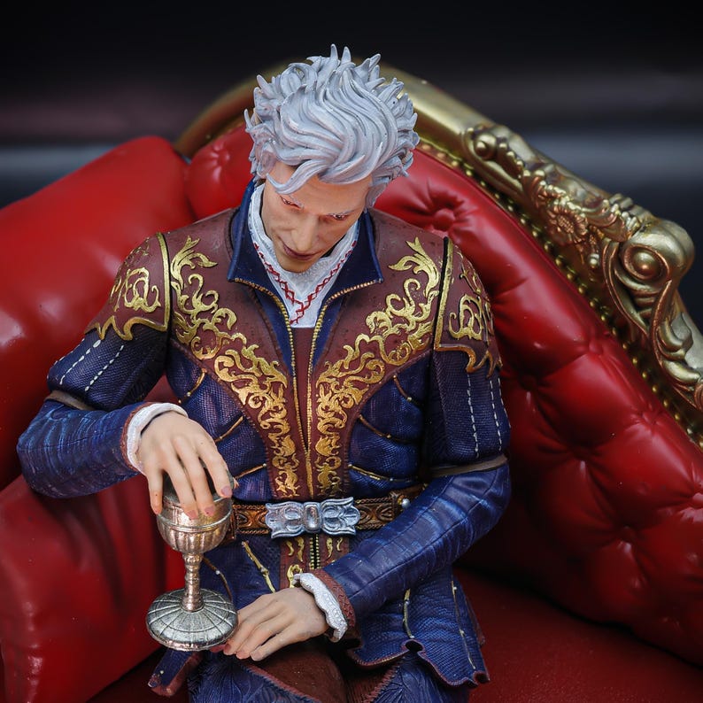 Astarion - Baldurs Gate 3 Hand Painted High Quality Art Figure Statue ...