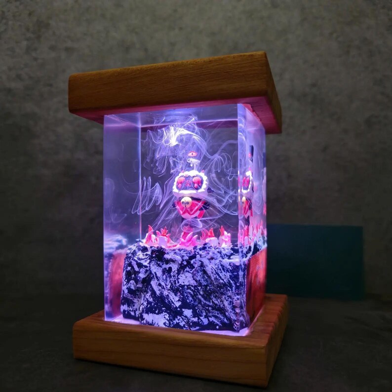 Cult of the Lamb Resin LED Lamp | Indie Game Desk Light | Cute Occult ...