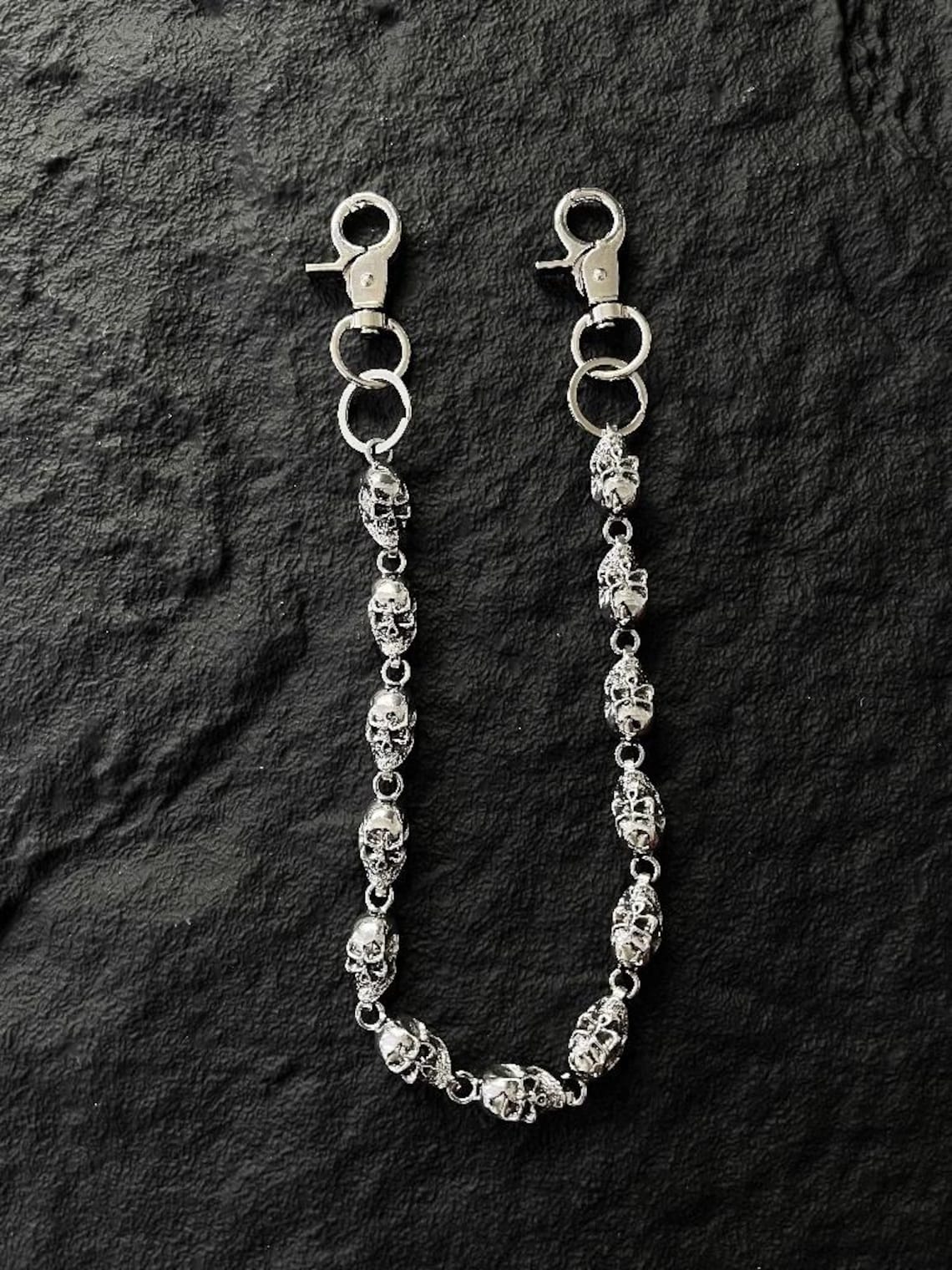 Metal Big Skull Wallet Chain ,jeans Chain,gothic Pants Chain,biker ...