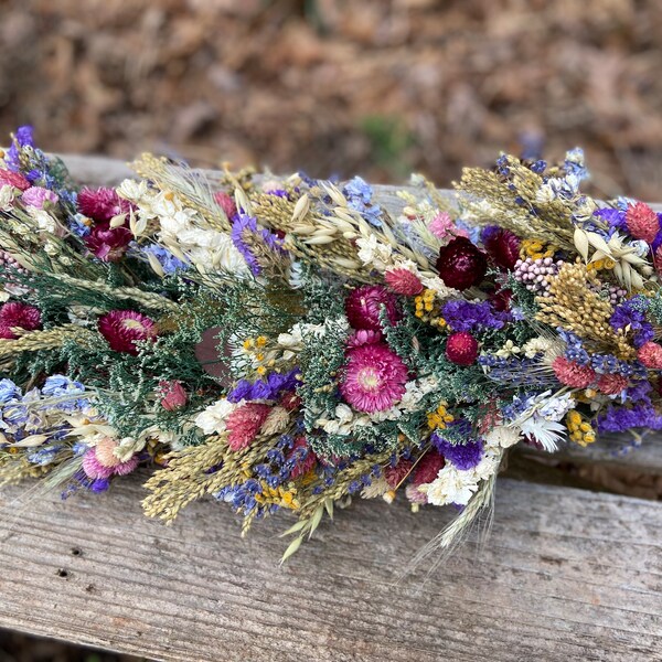 Dried Flower Garland - Etsy