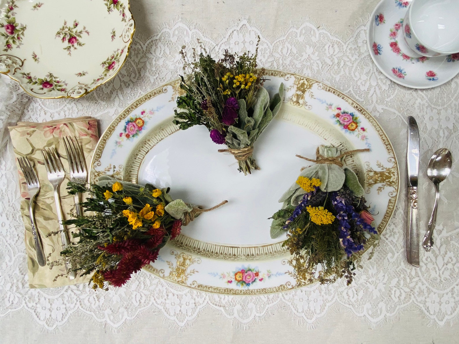 Small Dried Herbal Bundle Custom Variety Herbs and Florals - Etsy