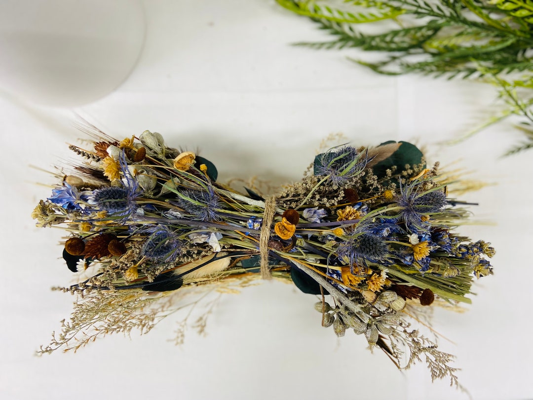 Fall Garden Dried Floral Swag* Home Decor - Etsy