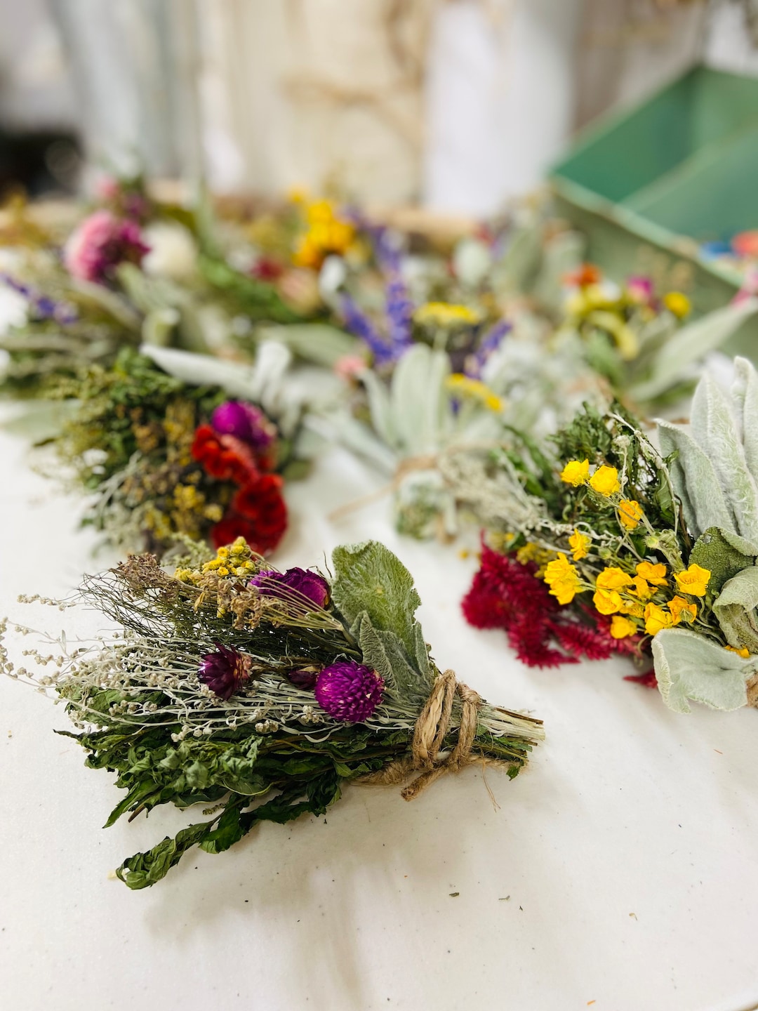 Small Dried Herbal Bundle - Custom Variety Herbs and Florals - Etsy