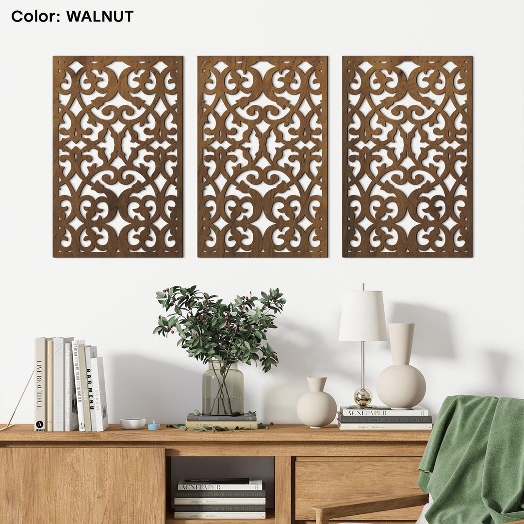 Moroccan Wood Panel, Moroccan Panel Design, Lattice Wall Panel ...