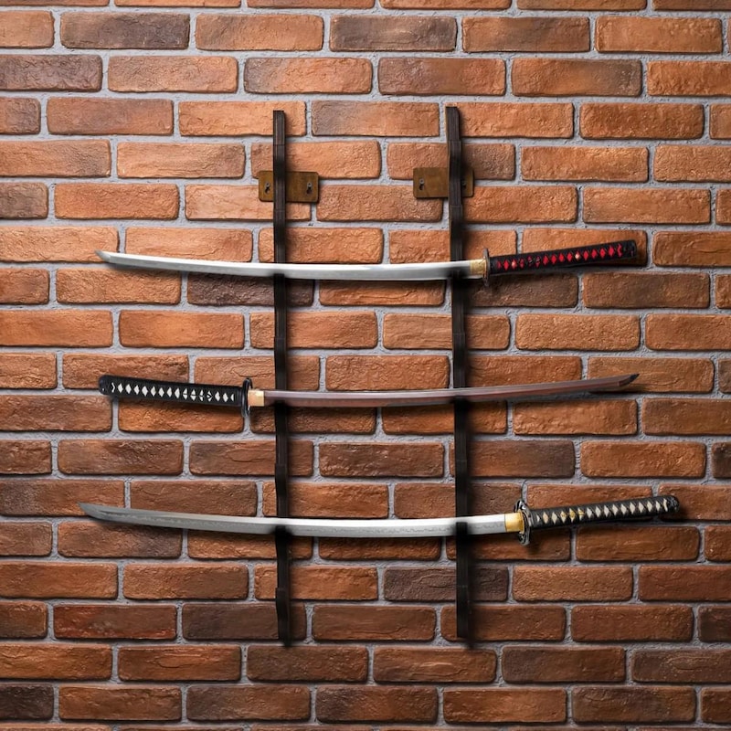 Katana Sword Wall Mount - Etsy