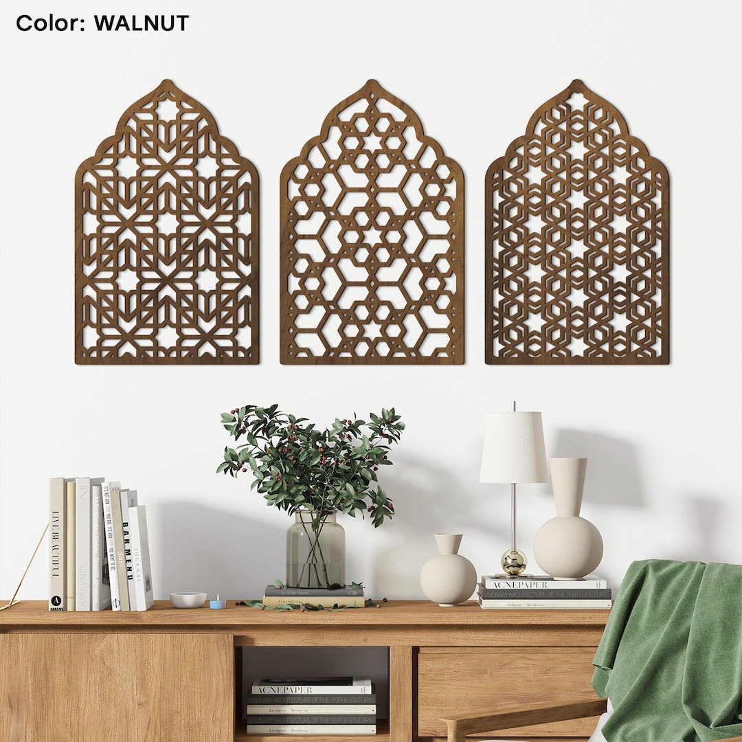Moroccan Panel Design, Arabic Wall Art, Ornamental Wall Art, Islamic ...
