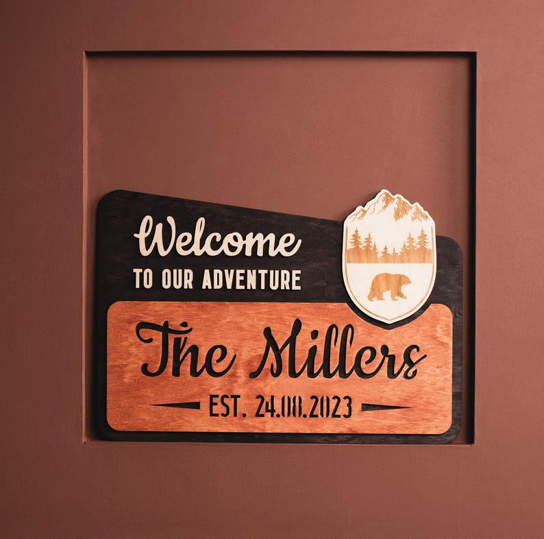 National Park Wedding Sign, National Park Welcome Sign, Wedding ...