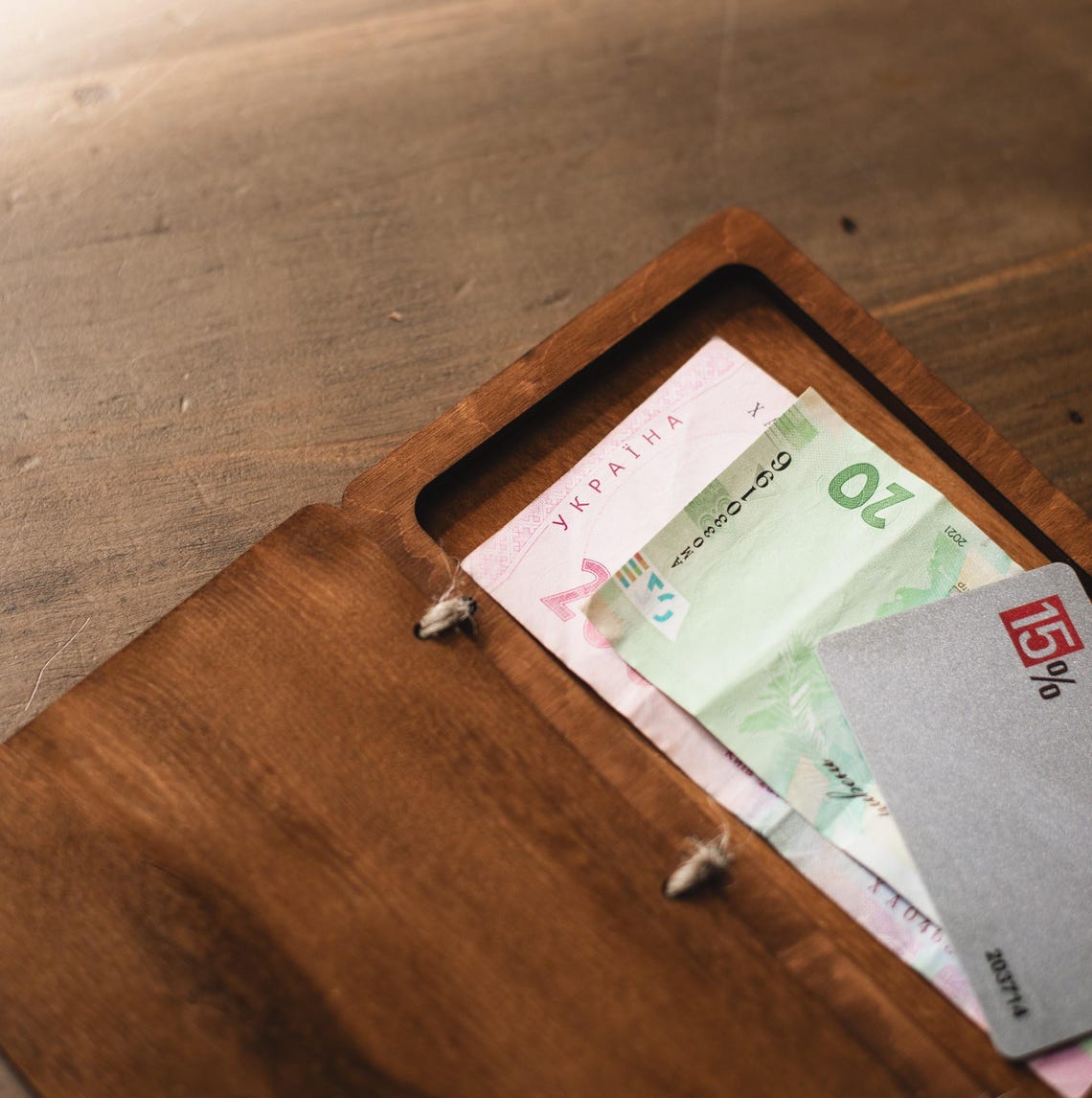 Custom Check Presenter, Wooden Bill Holder, Presenter for Cafe ...