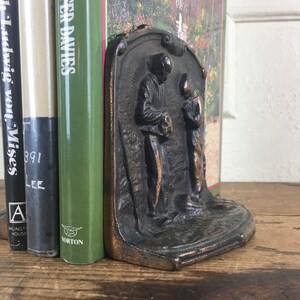 Thankful Farmers, Vintage Bronze Bookends With Repoussé Farming ...