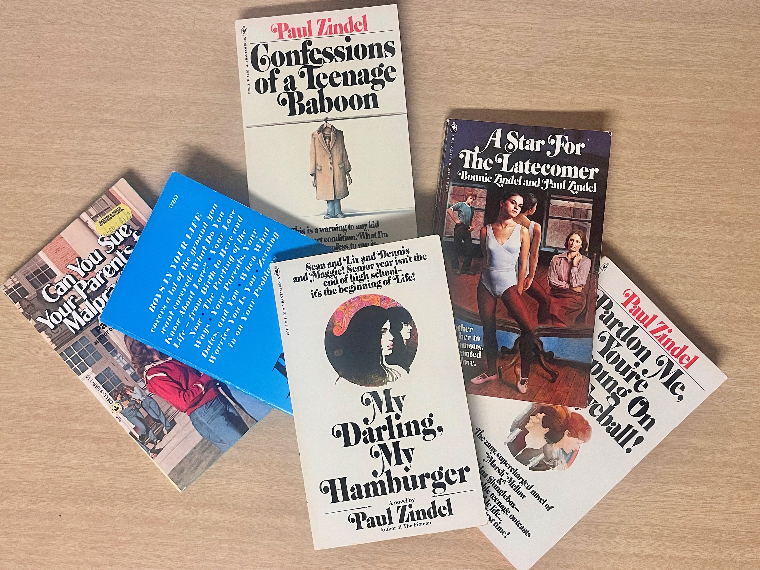 1970s, Instant Collection of YA Teen Drama BOOKS: 6 Vintage Young Adult ...