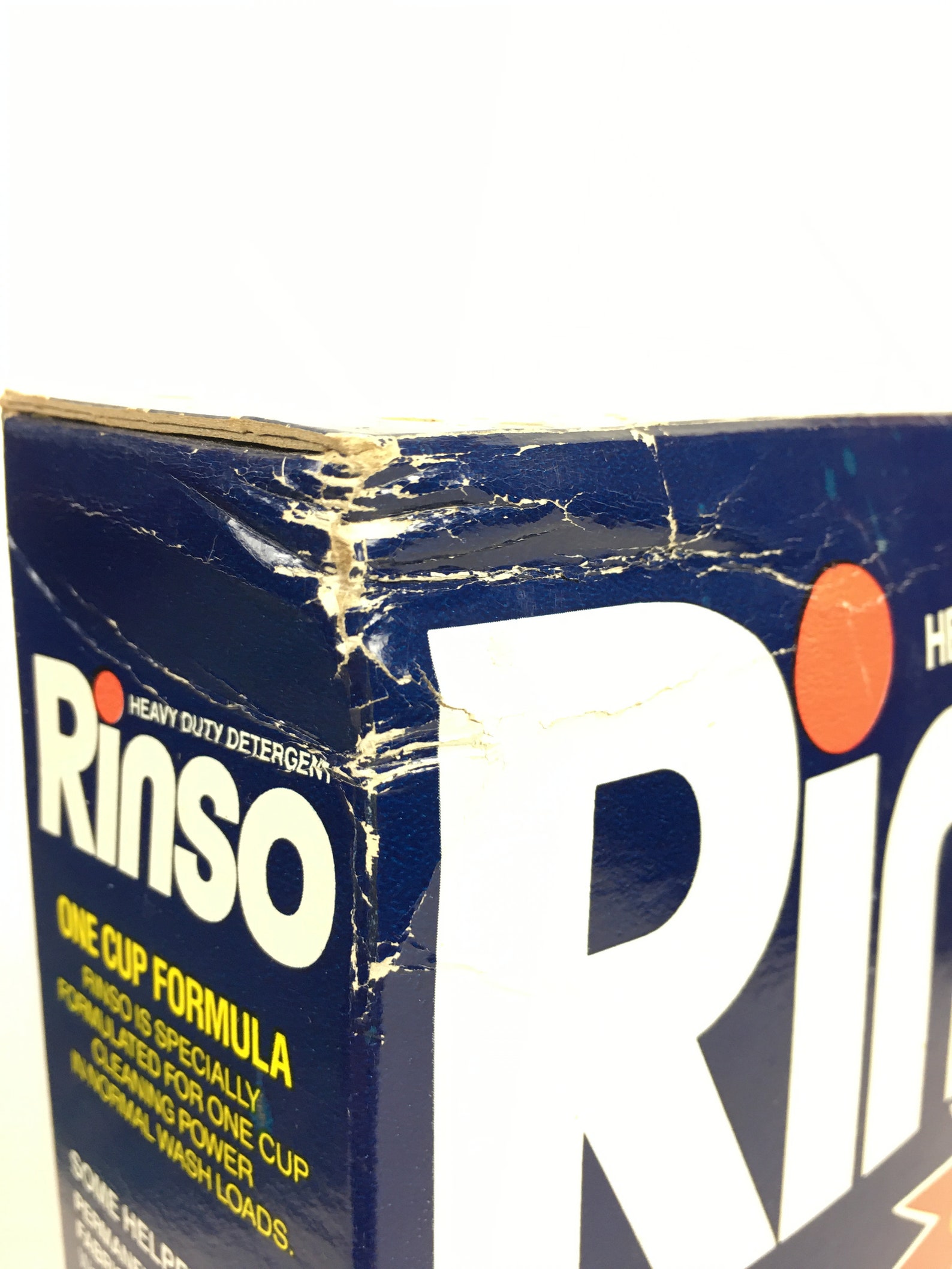 Vintage Rinso Detergent Retro Laundry Collectible Bright Graphics ...