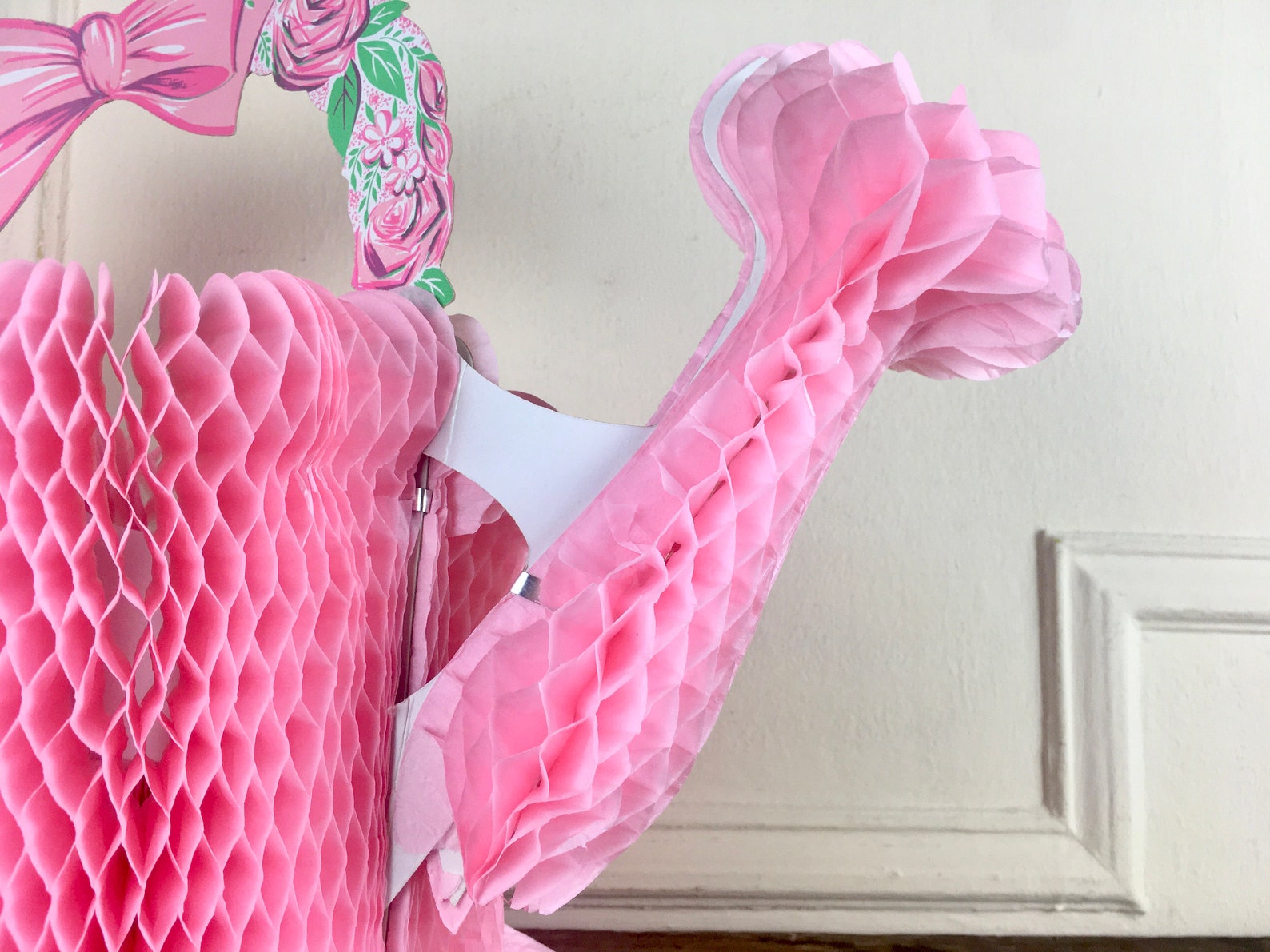 1960s Paper WATERING CAN Honeycomb Centerpiece Beistle | Etsy