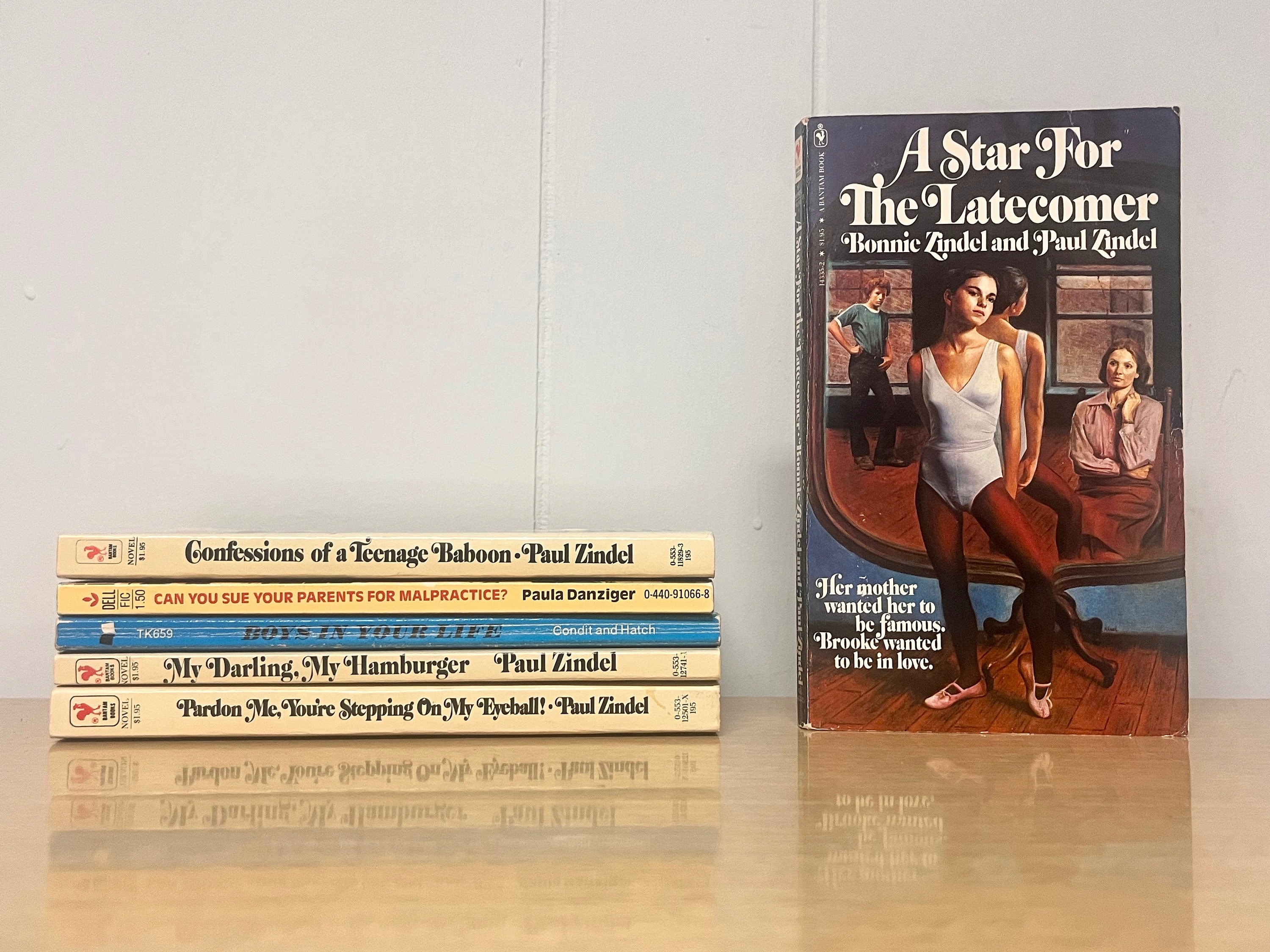 1970s, Instant Collection of YA Teen Drama BOOKS: 6 Vintage Young Adult ...