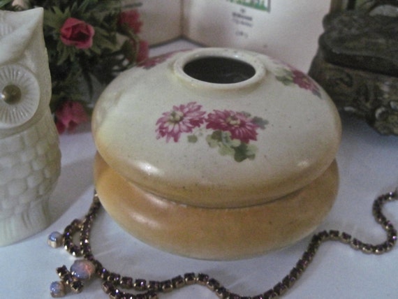 1800s Antique Victorian Porcelain Hair Receiver Ivory & | Etsy