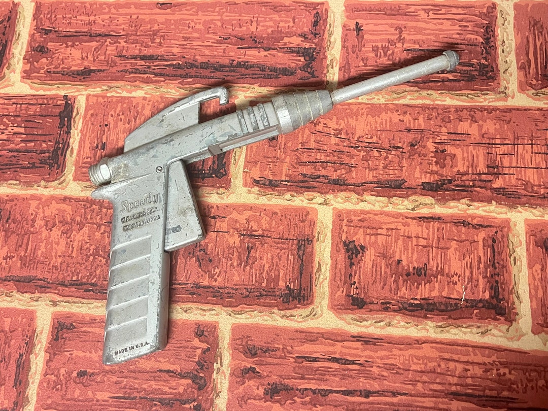Sci-fi Gun Prop 1950s Aluminum Spray Gun SPEEDY, W.R. Brown Corp Space ...